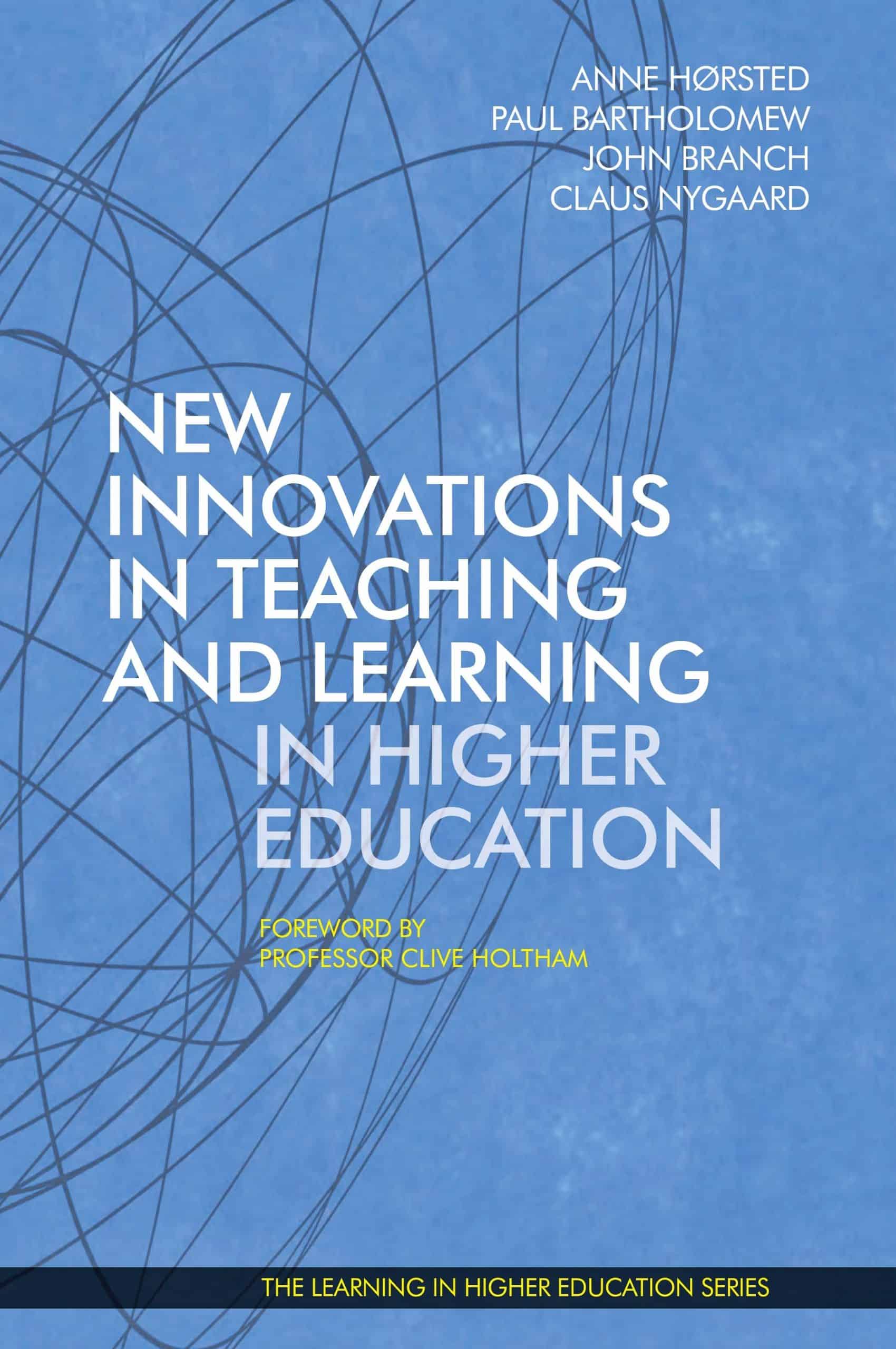 New Innovations in Teaching and Learning in Higher Education (BOOK ... New Innovations in Teaching and Learning in Higher Education (BOOK ...